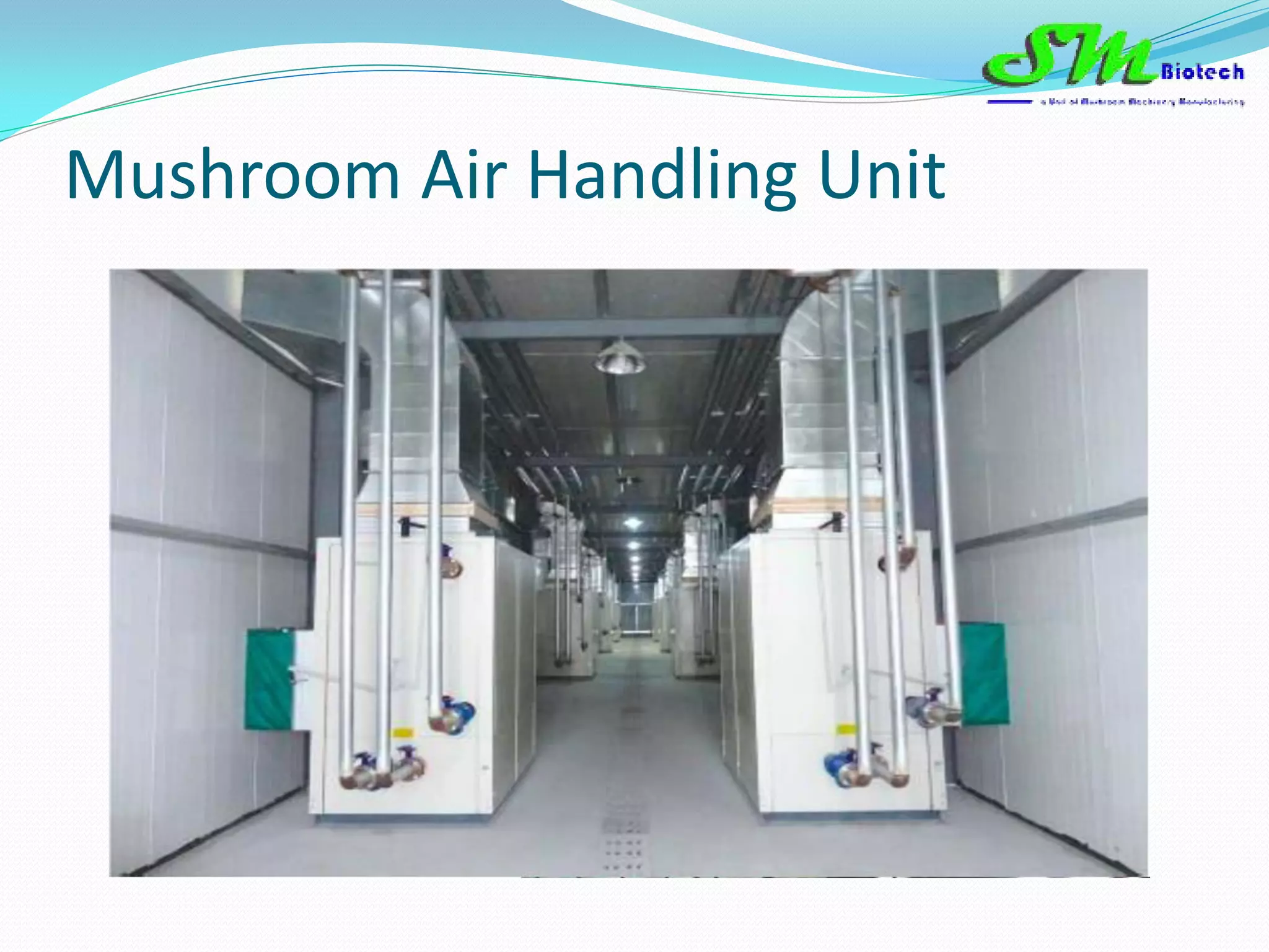 Mushroom plant setup mushroom air handling unit mushroom machines | PDF