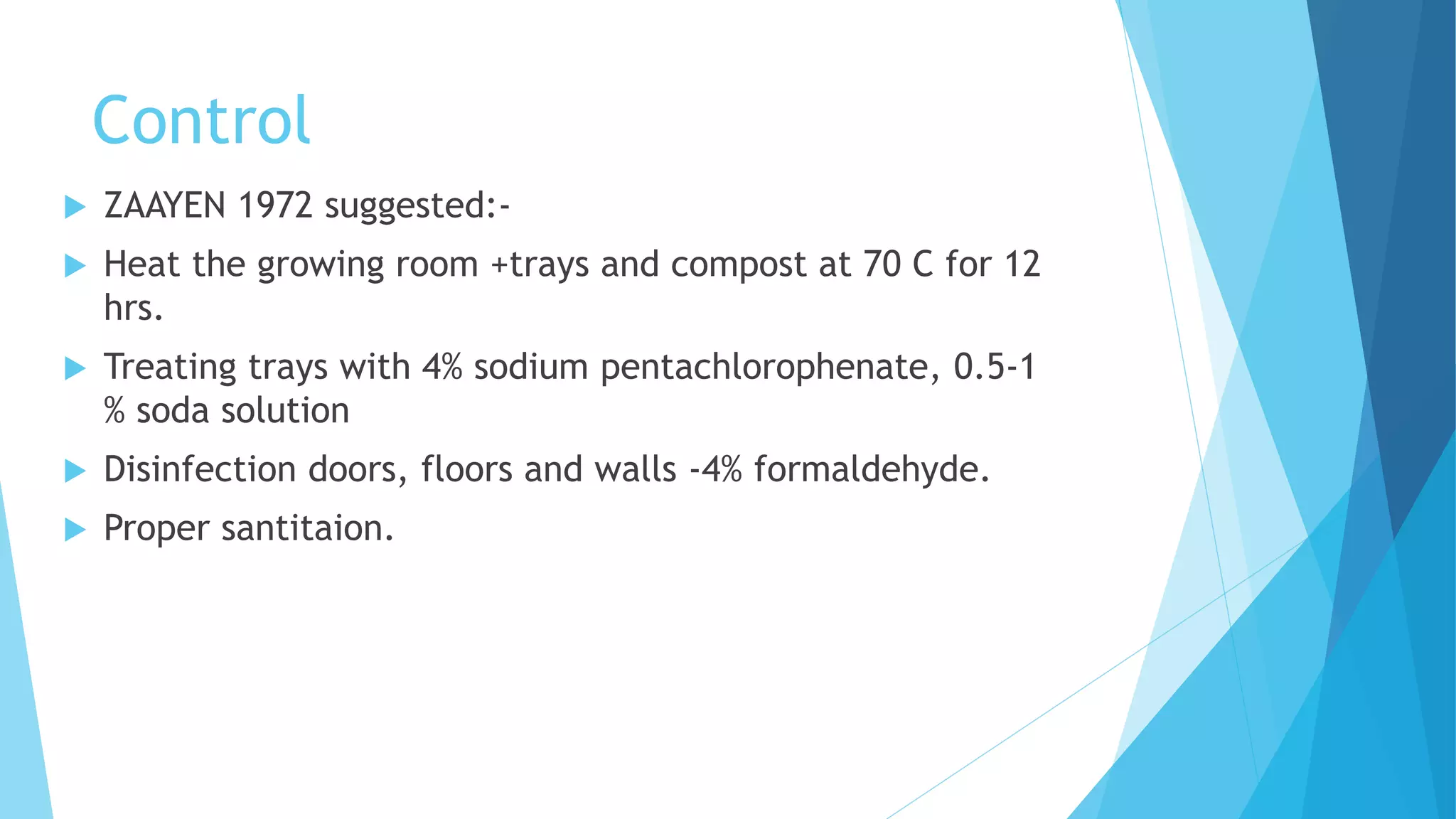 Diseases and insect Pests of Mushroom . | PPTX