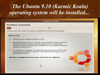 step by step to install the ubuntu | ODP