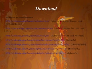 step by step to install the ubuntu | ODP