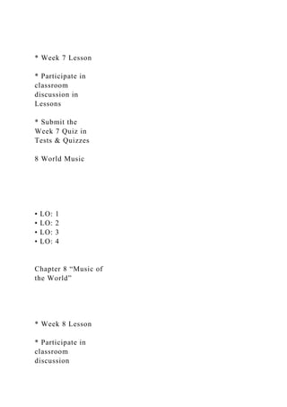 MUSI200 MUSIC APPRECIATION 3 Credit Hours 8 Week Co.docx
