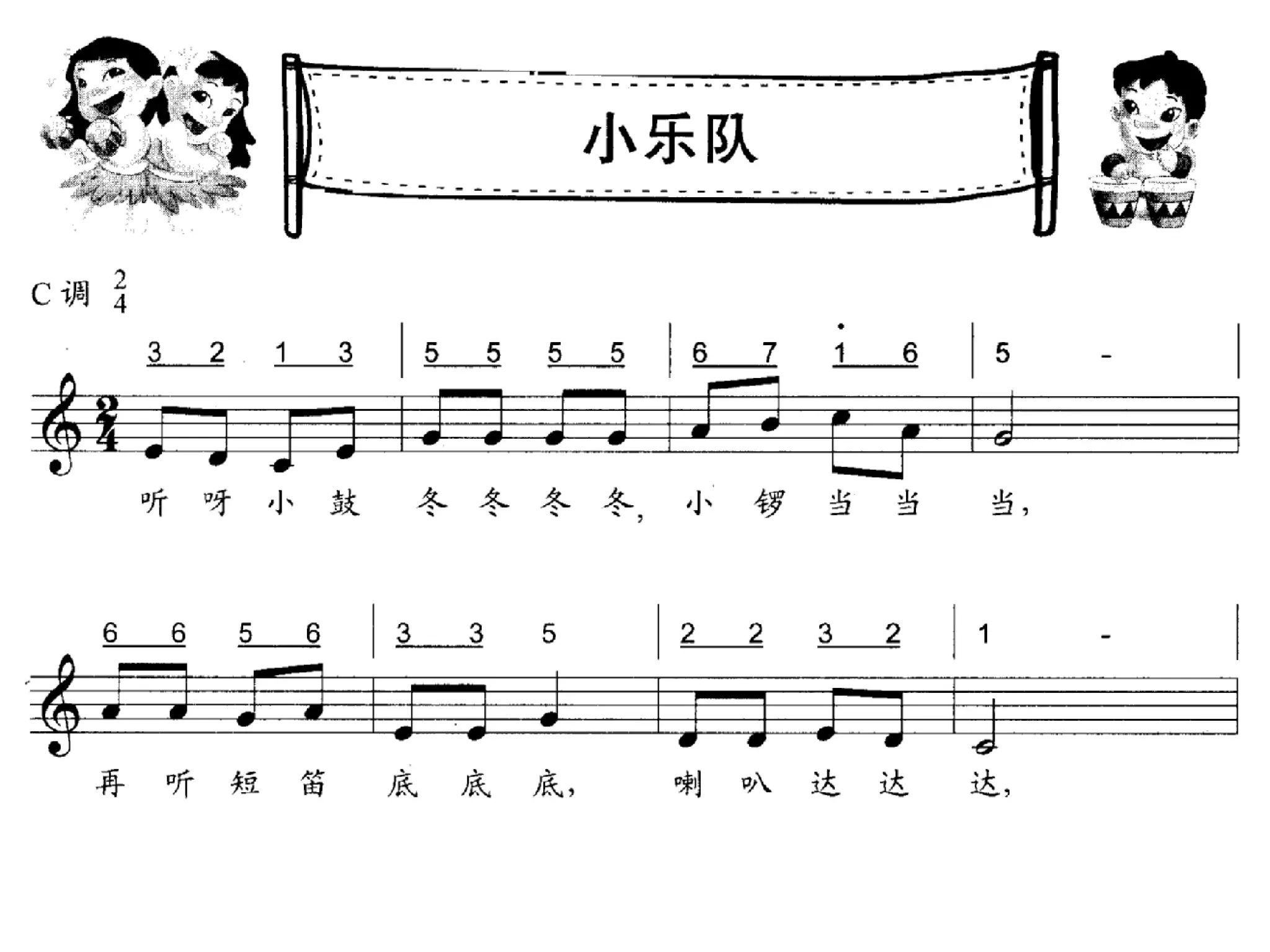 RECORDER : music scores for beginner | PPSX