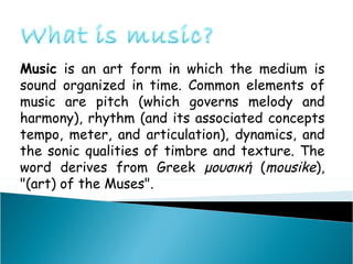 Music | PPT
