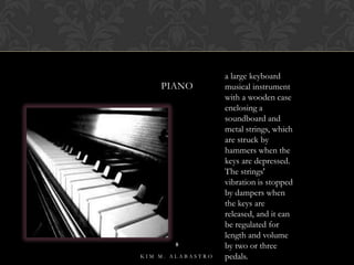 types and instruments in music | PPT