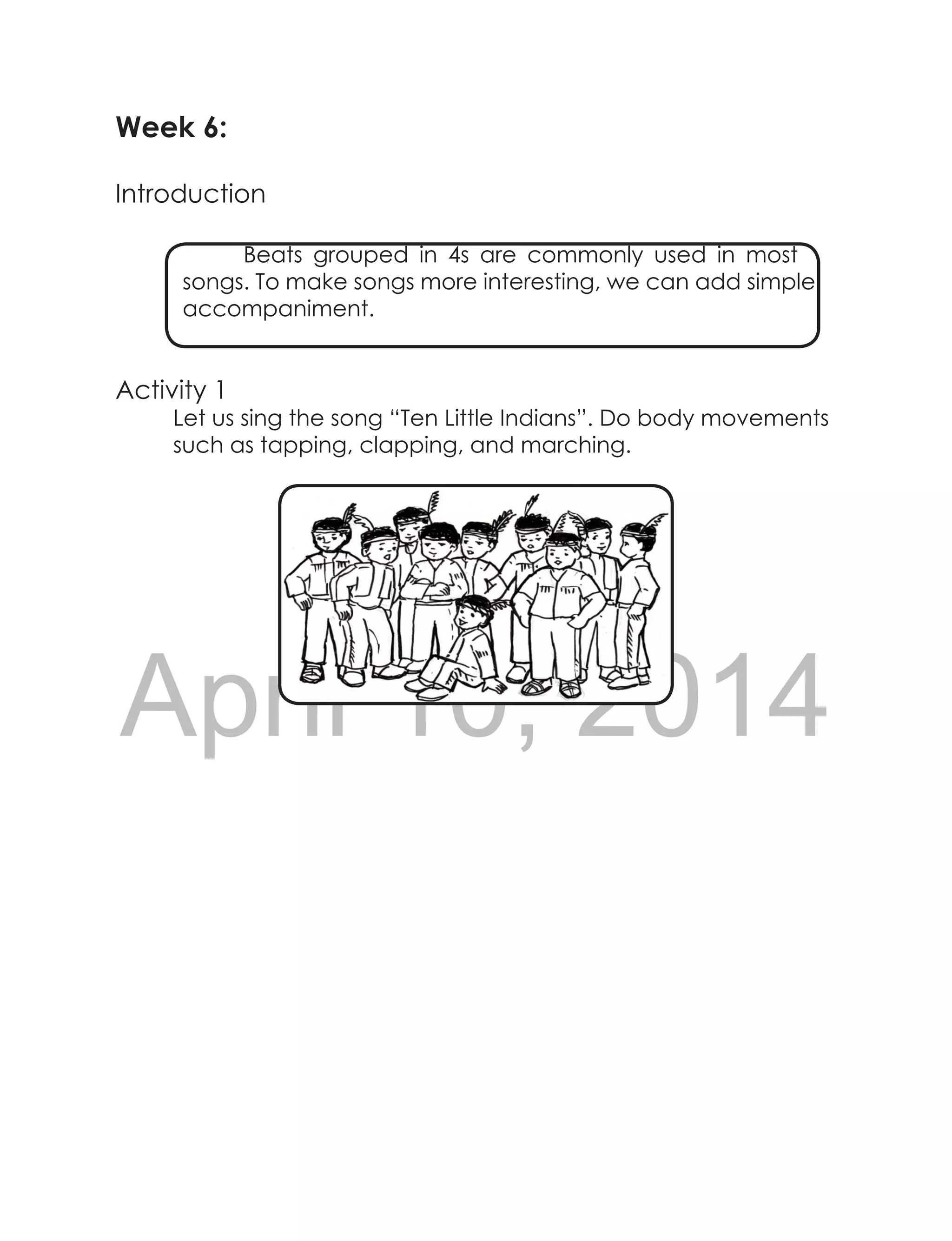 K TO 12 GRADE 3 LEARNING MATERIAL IN MUSIC | PDF