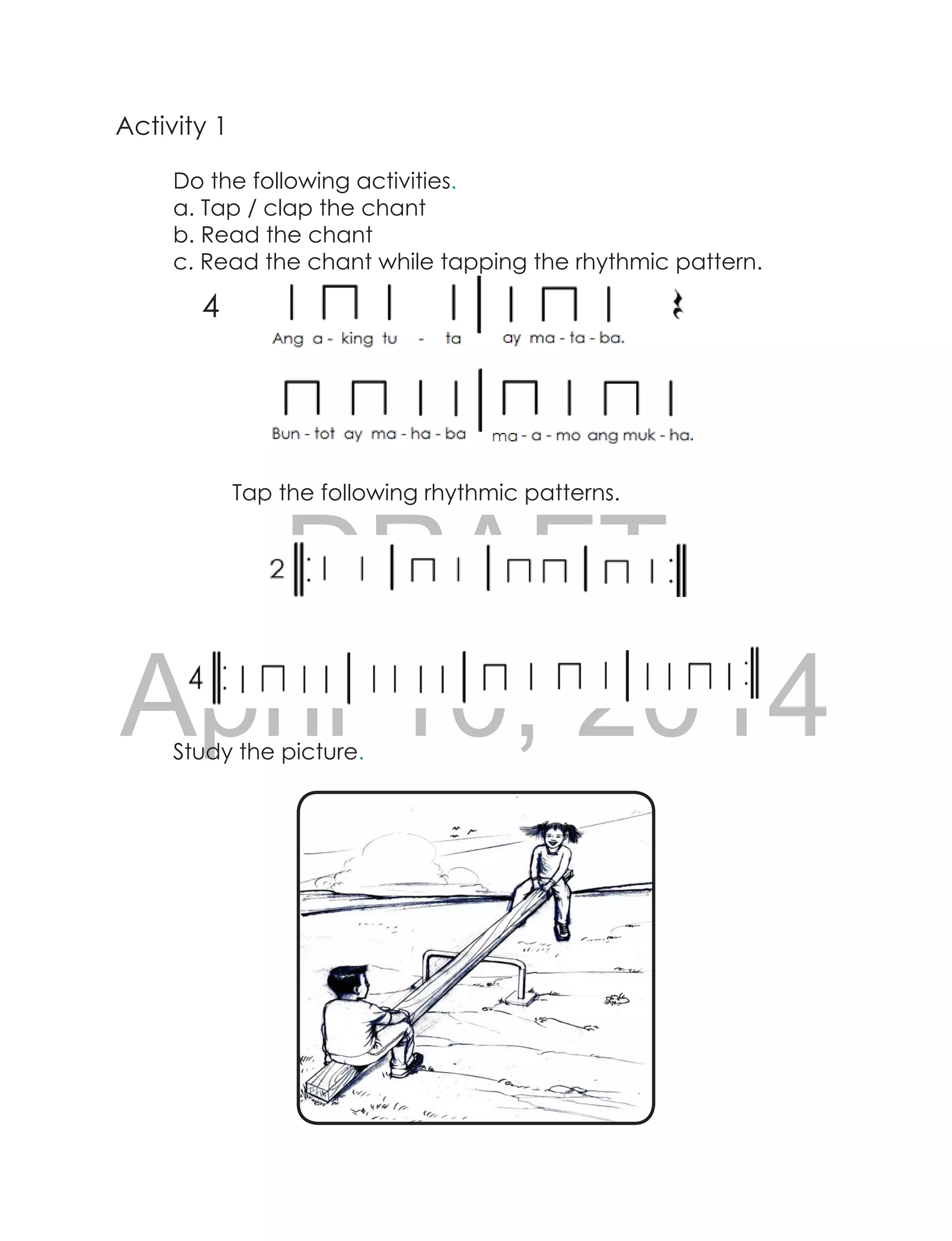 K TO 12 GRADE 3 LEARNING MATERIAL IN MUSIC | PDF