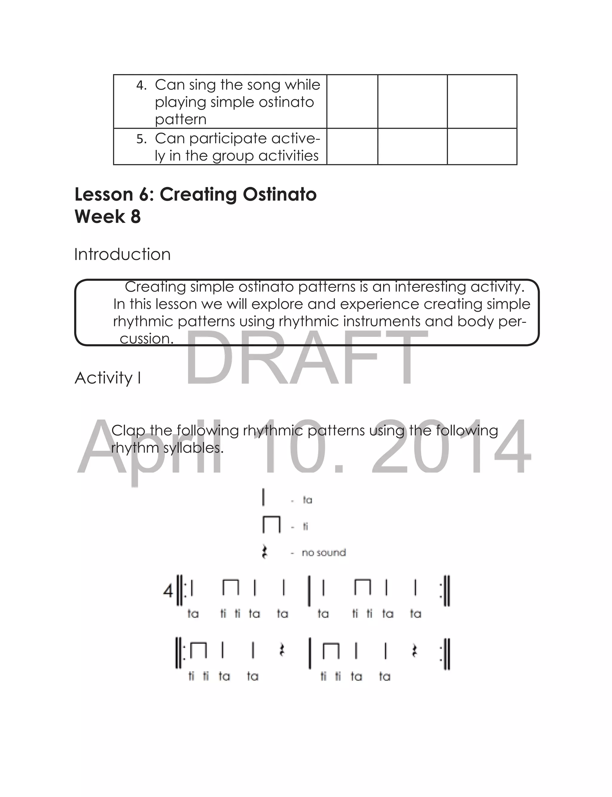 K TO 12 GRADE 3 LEARNING MATERIAL IN MUSIC | PDF
