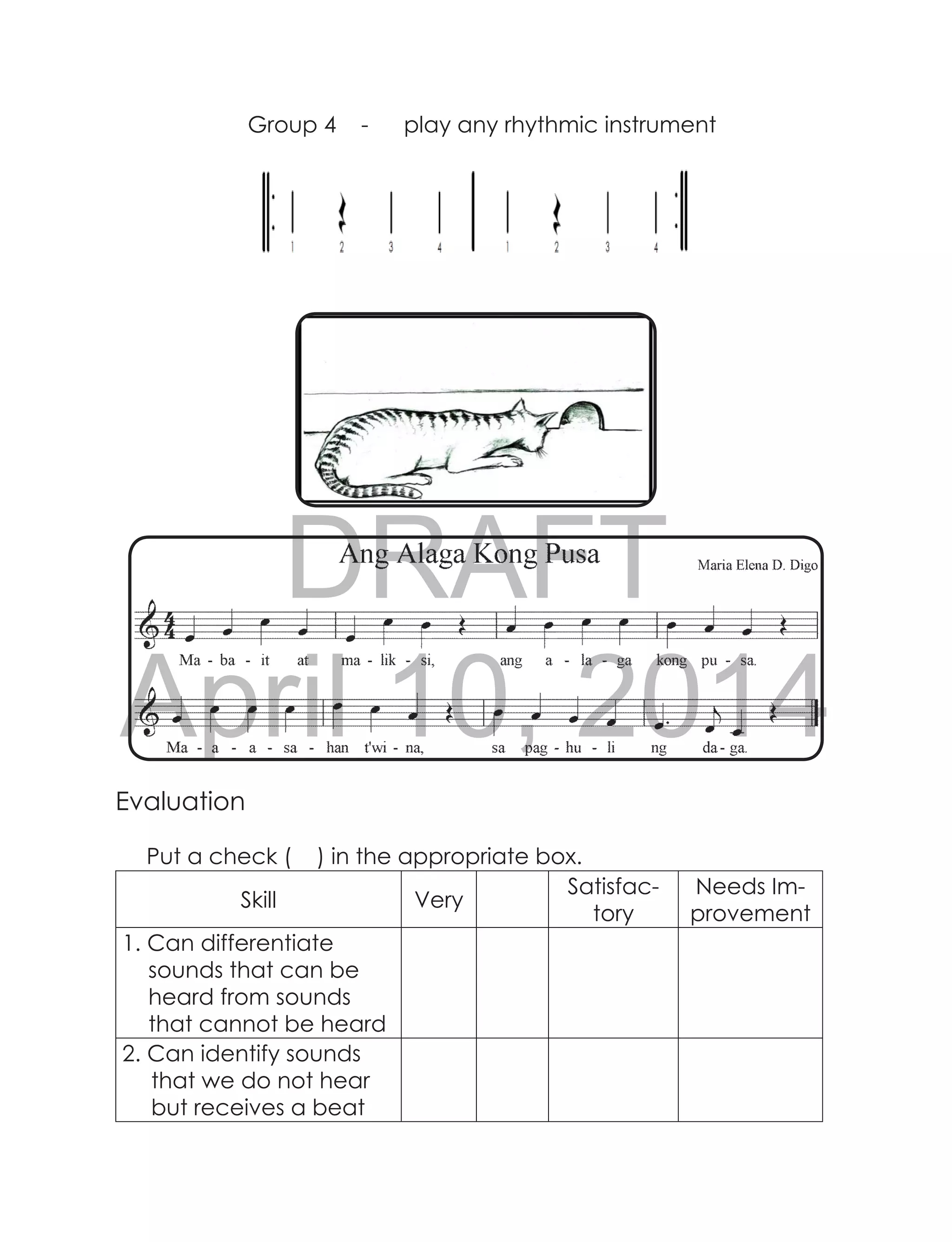 K TO 12 GRADE 3 LEARNING MATERIAL IN MUSIC | PDF