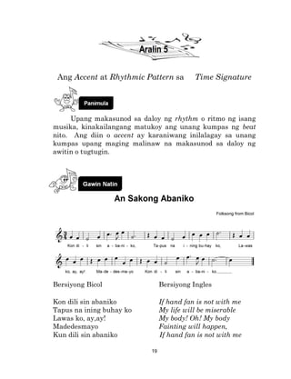 K TO 12 GRADE 4 LEARNER’S MATERIAL IN MUSIC (Q1-Q4) | PDF