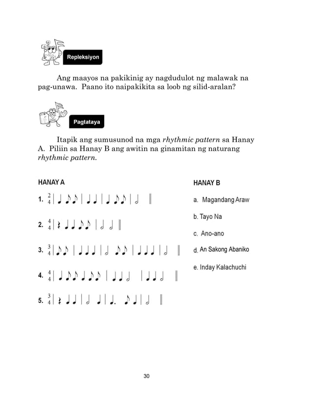 K TO 12 GRADE 4 LEARNER’S MATERIAL IN MUSIC (Q1-Q4) | PDF