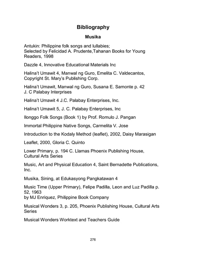 K TO 12 GRADE 4 LEARNER’S MATERIAL IN MUSIC (Q1-Q4) | PDF