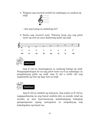 K TO 12 GRADE 4 LEARNER’S MATERIAL IN MUSIC (Q1-Q4) | PDF