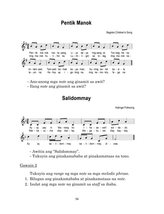 K TO 12 GRADE 4 LEARNER’S MATERIAL IN MUSIC (Q1-Q4) | PDF
