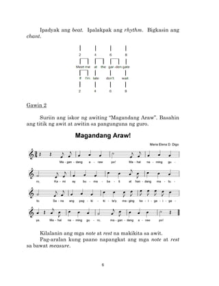K TO 12 GRADE 4 LEARNER’S MATERIAL IN MUSIC (Q1-Q4) | PDF