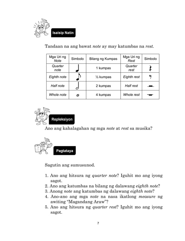 K TO 12 GRADE 4 LEARNER’S MATERIAL IN MUSIC (Q1-Q4) | PDF