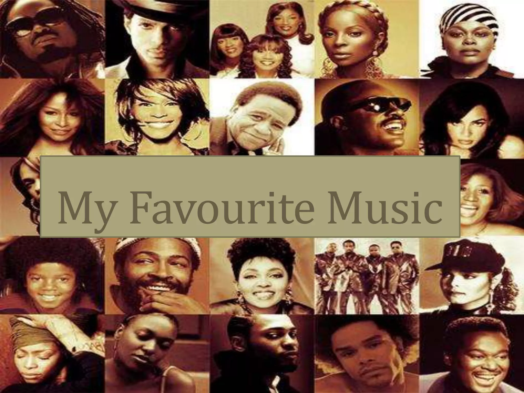 My Favourite Music | PPTX | Soft AC Music | Adult Contemporary Music