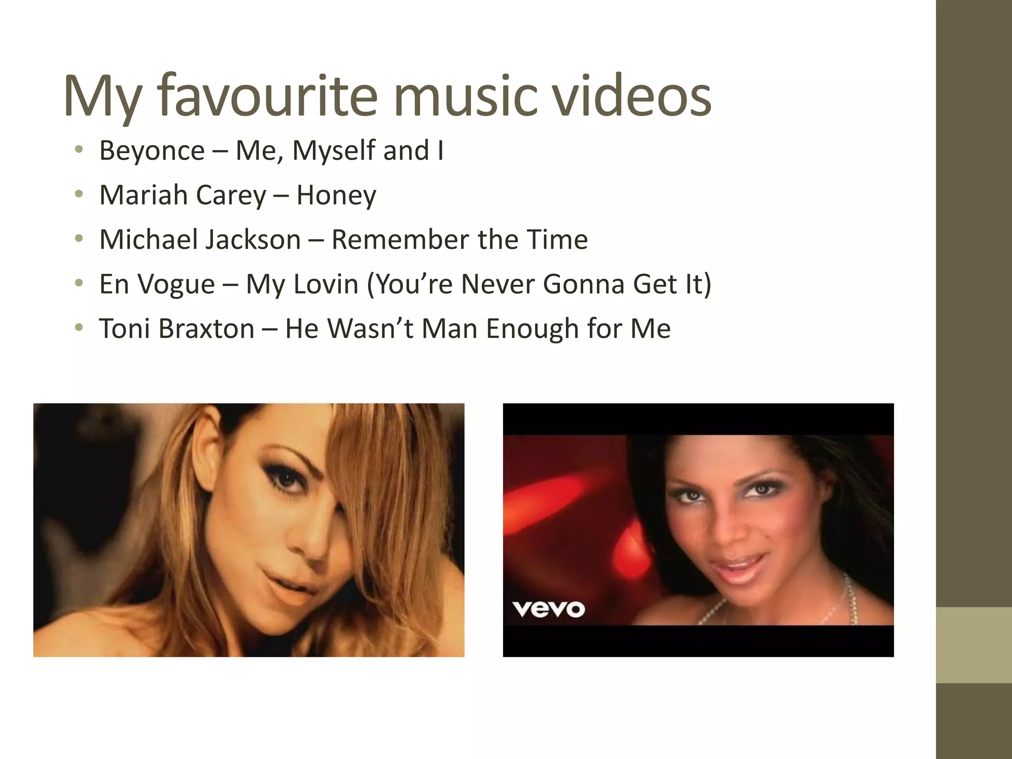 My Favourite Music | PPTX | Soft AC Music | Adult Contemporary Music