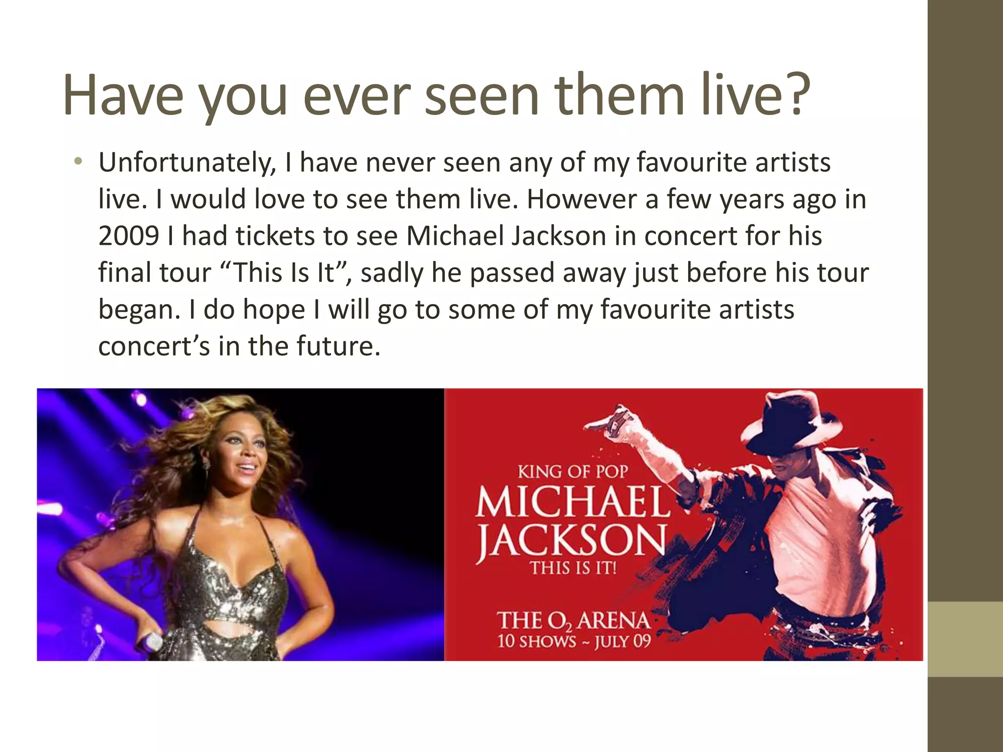 My Favourite Music | PPTX