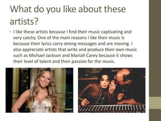 My Favourite Music | PPTX