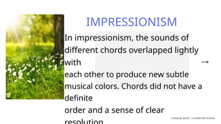 Music-20th-Impressonism lesson powerpoint | PPTX