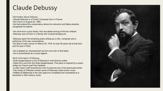 Claude Debussy S Family