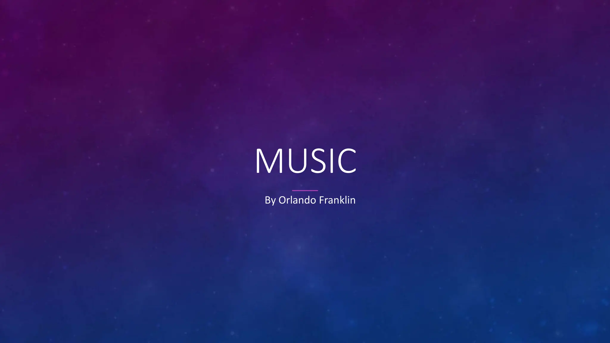 Musiic powerpoint for school english class year 10 | PPTX