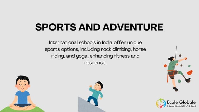 Unique Extracurricular Activities Offered by International Schools in ...