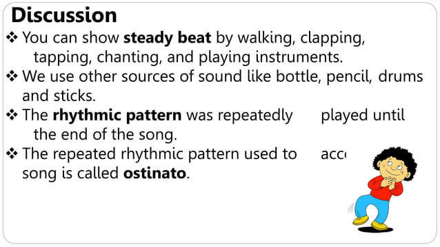Music-3 Ostinato | PPTX | Music | Entertainment