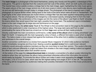 Music advertisement poster analysis x3 | PPTX