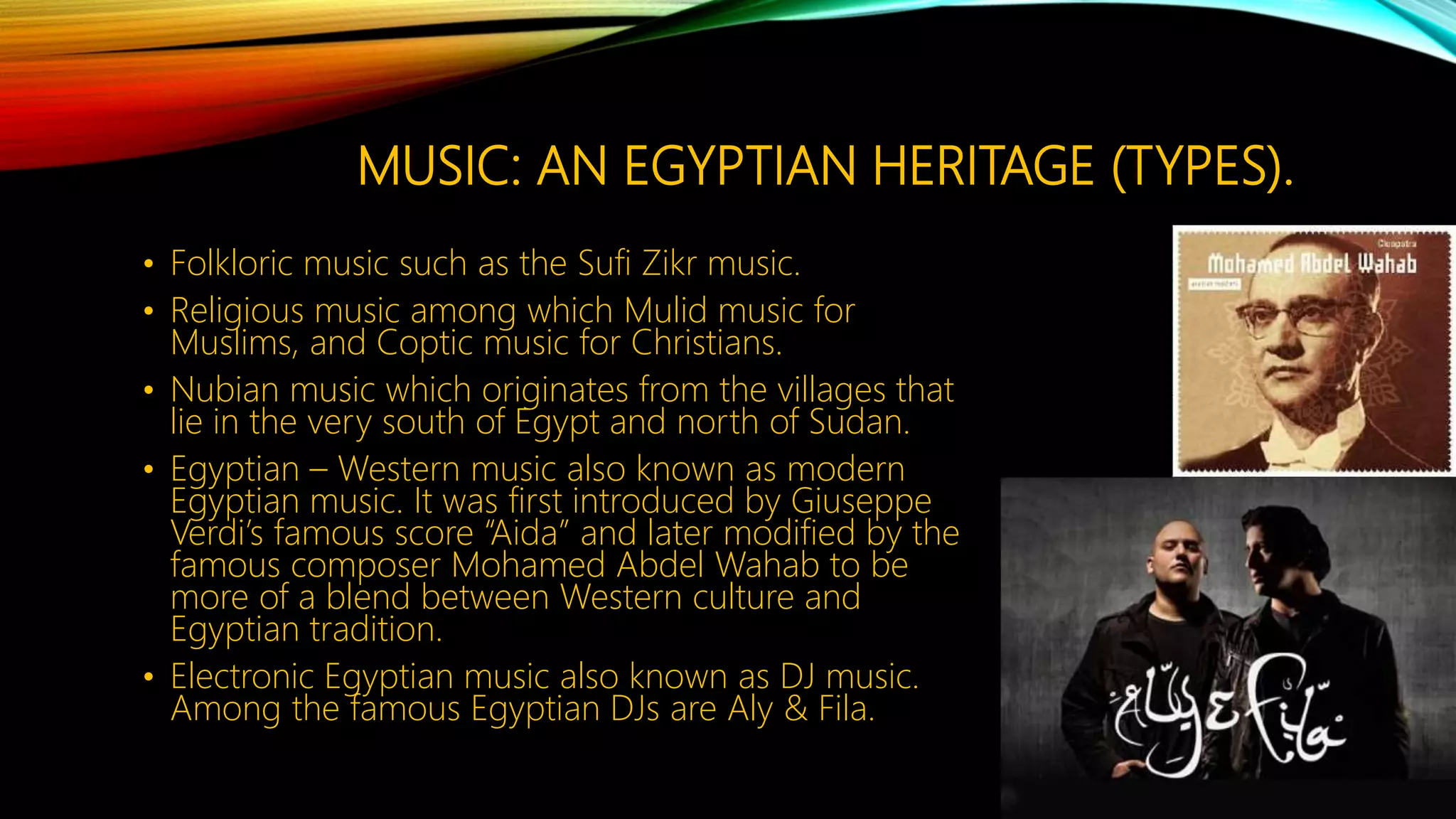 Music an egyptian heritage | PPTX