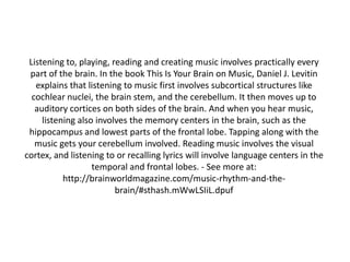 Music brain | PPTX
