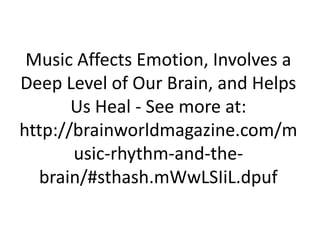 Music brain | PPTX