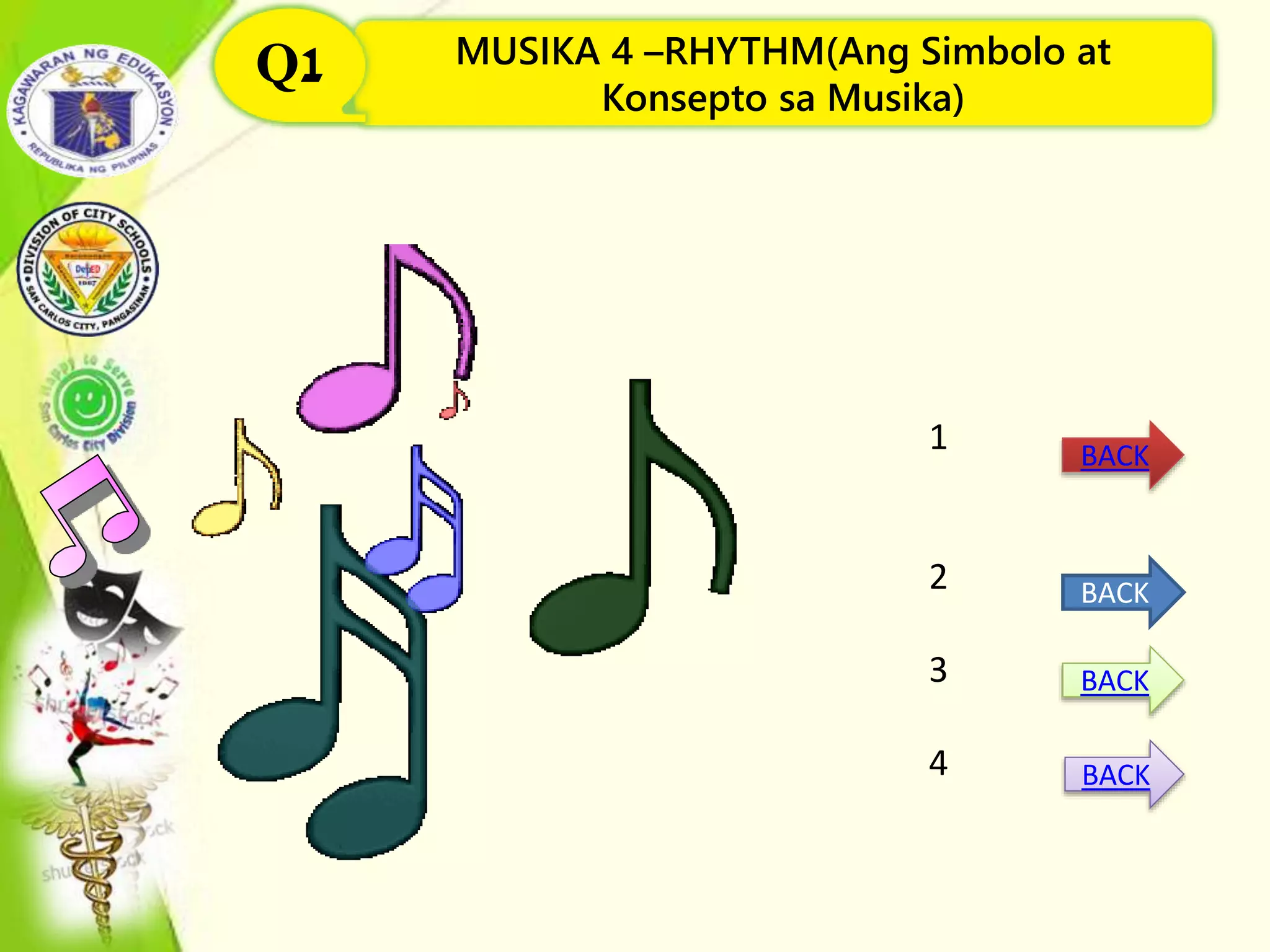 Music Grade 4 1st Quarter Lesson 1 | PPTX