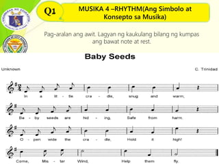 Music Grade 4 1st Quarter Lesson 1 | PPTX