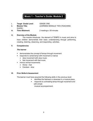 Music gr-1-teachers-guide-q12 | PDF | Soft AC Music | Adult ...