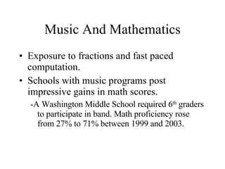 Music In Education | PPT