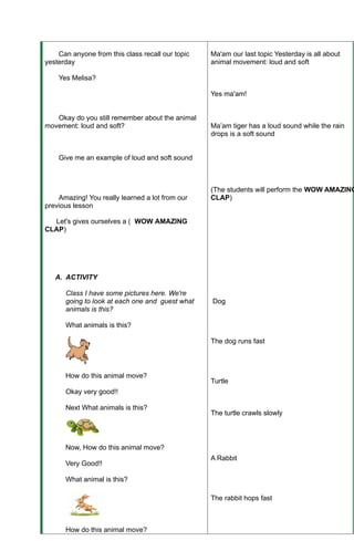 Teaching Basic Music Tempo Concepts to Grade 1 Students with Engaging ...