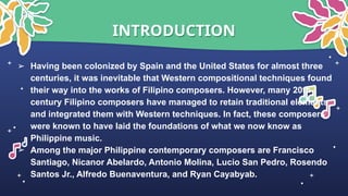 Contemporary Philippine Music Quarter 3 - Module 1 | PPTX