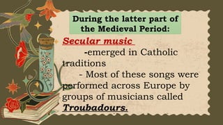 music-medieval period-Mapeh 9, 1st quarter | PPTX