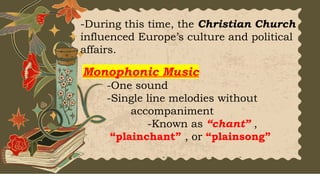 music-medieval period-Mapeh 9, 1st quarter | PPTX