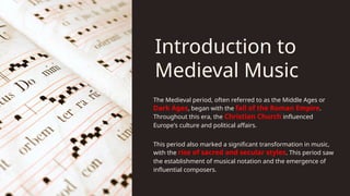 MUSIC-OF-MEDIEVAL-PERIOD.pptx in yellow theme | PPTX