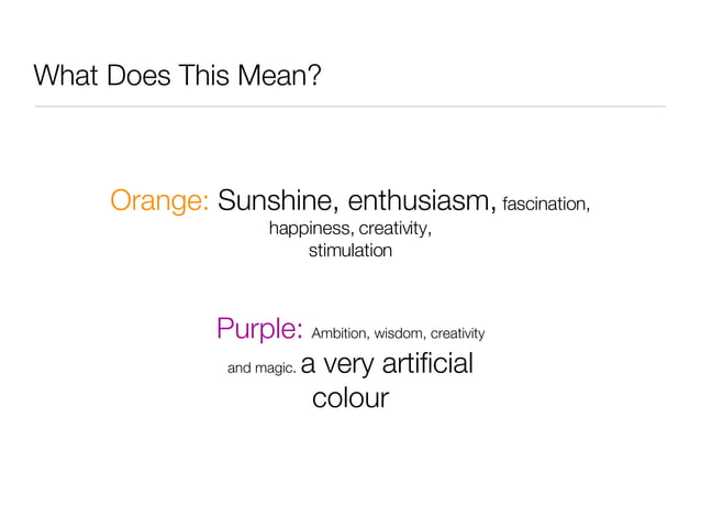 Music Organisation Using Colour Synaesthesia | PPT