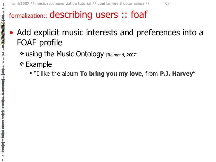 Formalization Definition Recommendation As A