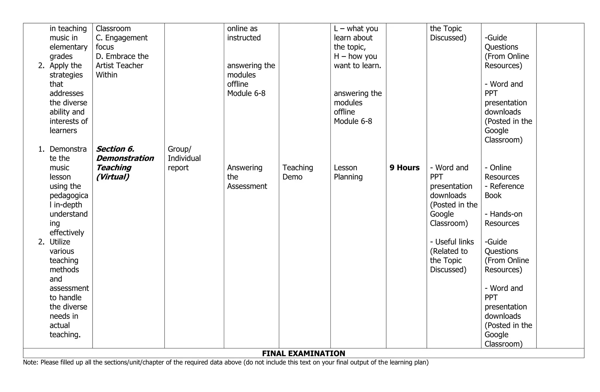 Music Teaching Music Online Pdf