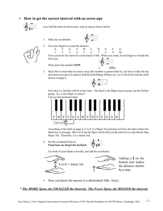 Music theory - jazz theory | PDF