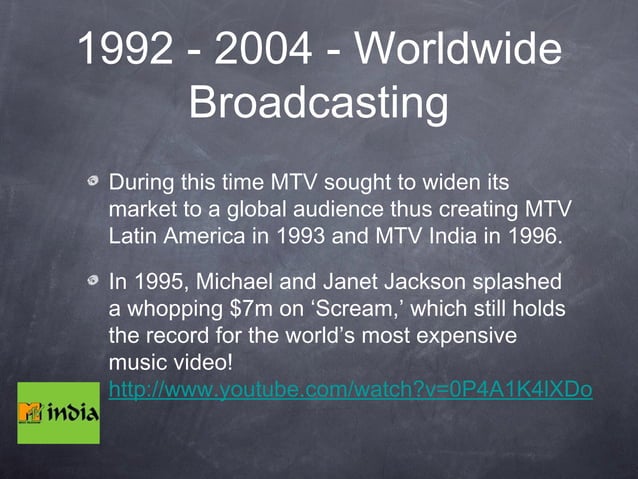 Music Video Timeline | PPT | History | Genres