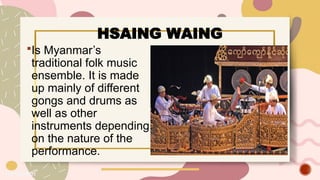 MUSIC 8 QUARTER 1 : MUSIC 0F MYANMAR.pptx