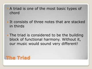 Music 10 chords ppt | PPTX