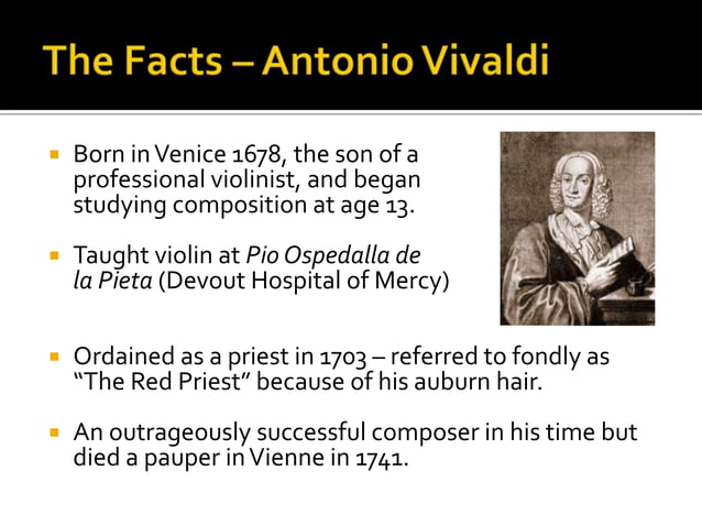 Music 10 vivaldi ppt | PPT