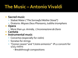 Music 10 vivaldi ppt | PPTX